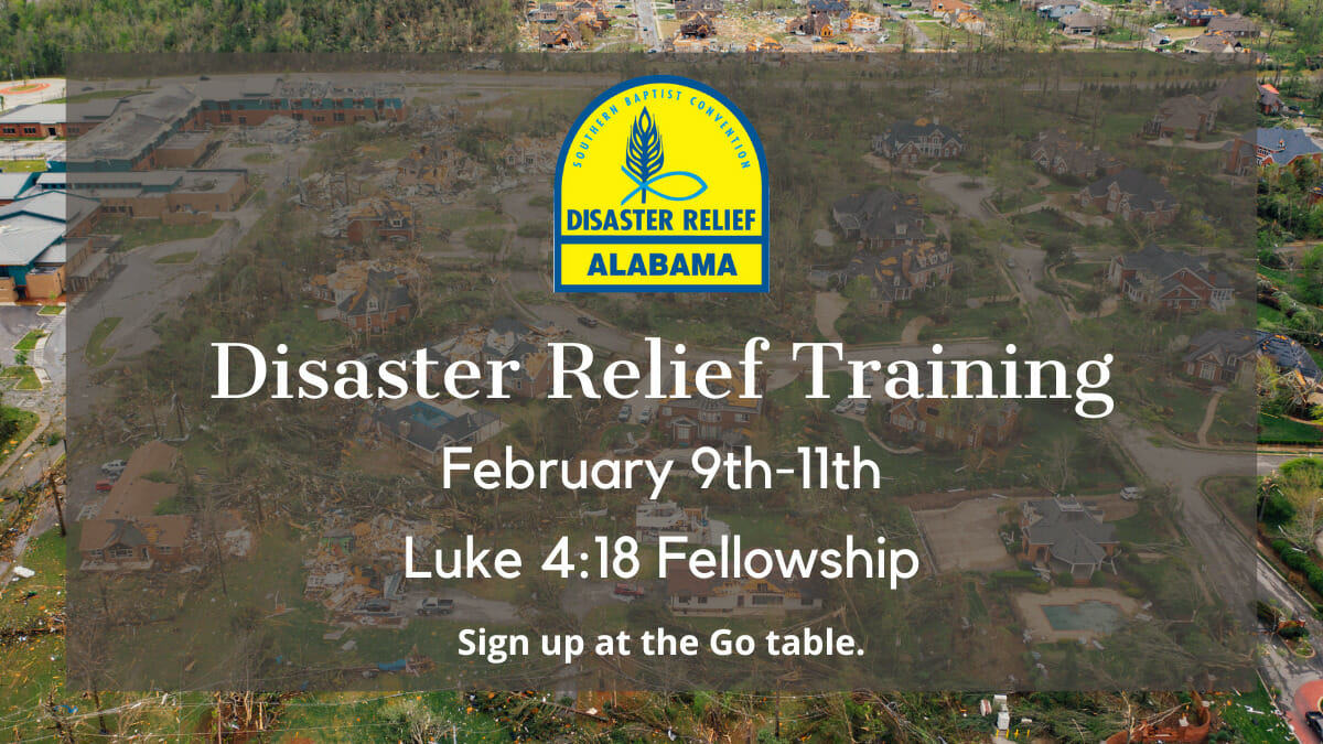 Disaster Relief Training – Luke 4:18 Fellowship